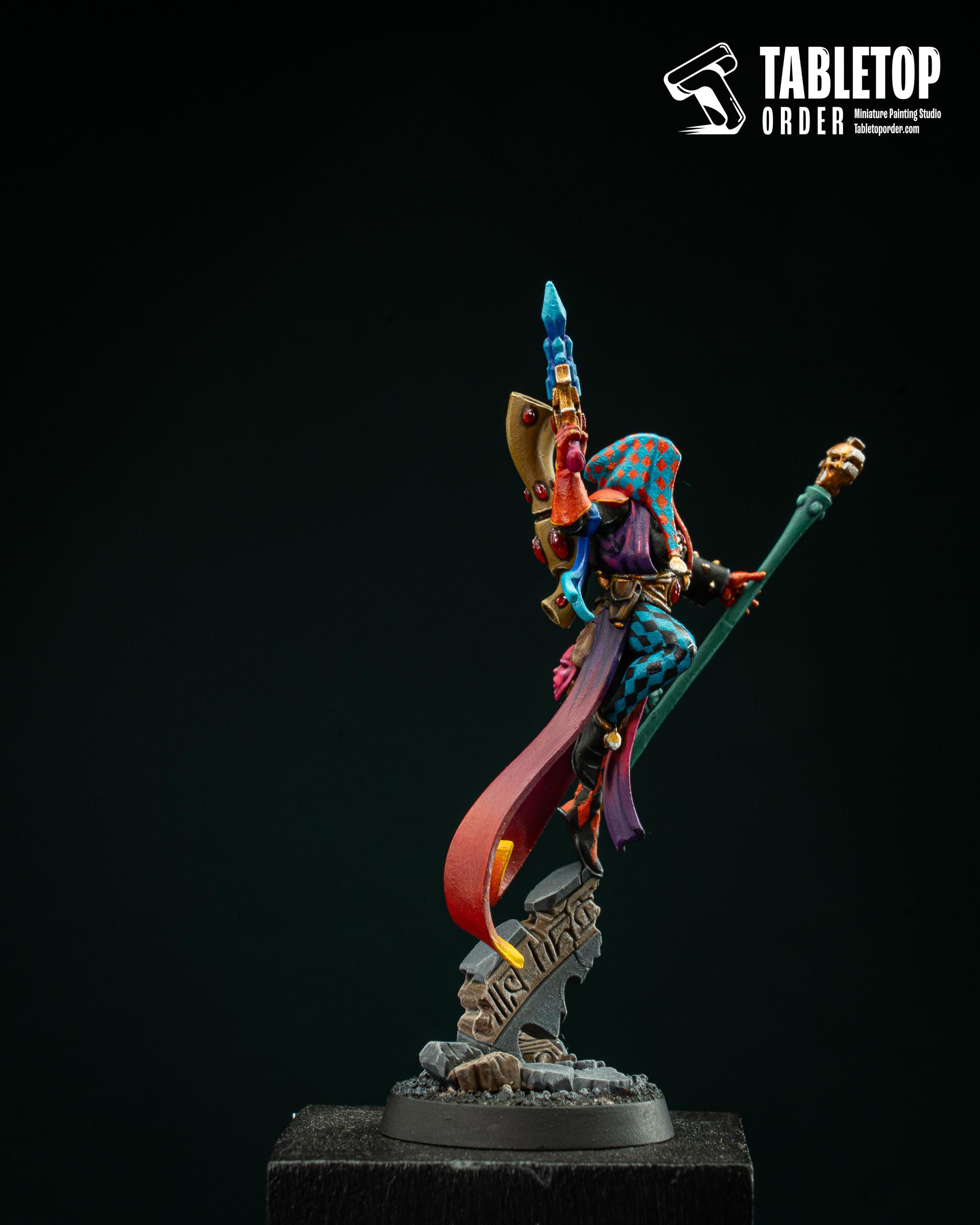 Aeldari Shadowseer Harlequin - AELDARI SHADOWSEER HARLEQUIN, Warhammer 40k| Tabletop Order ...